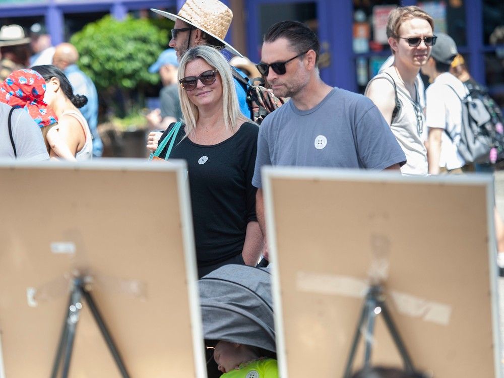 Vancouver mayor Ken Sim shotguns beer at Khatsahlano Street Party ...