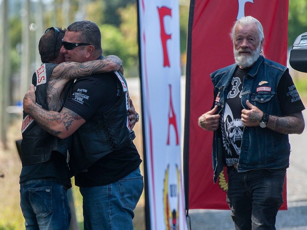 Not "nice motorcycle riders": B.C. police watch as Hells Angels party ...