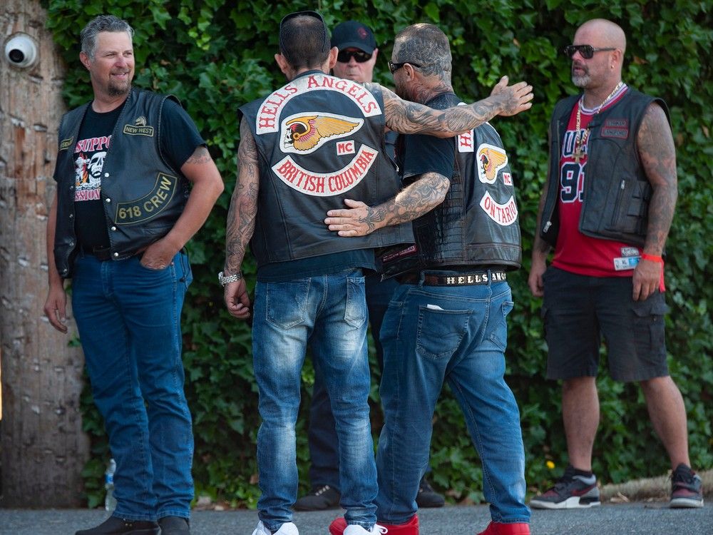 Not "nice motorcycle riders": B.C. police watch as Hells Angels party ...