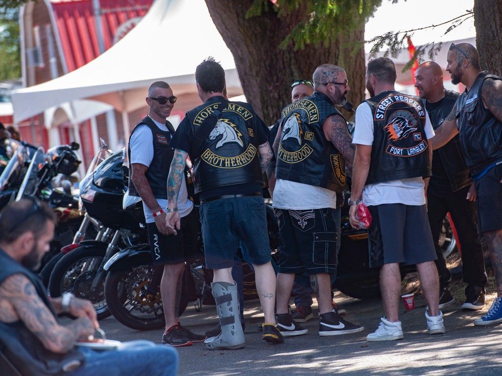 Not "nice motorcycle riders": B.C. police watch as Hells Angels party ...