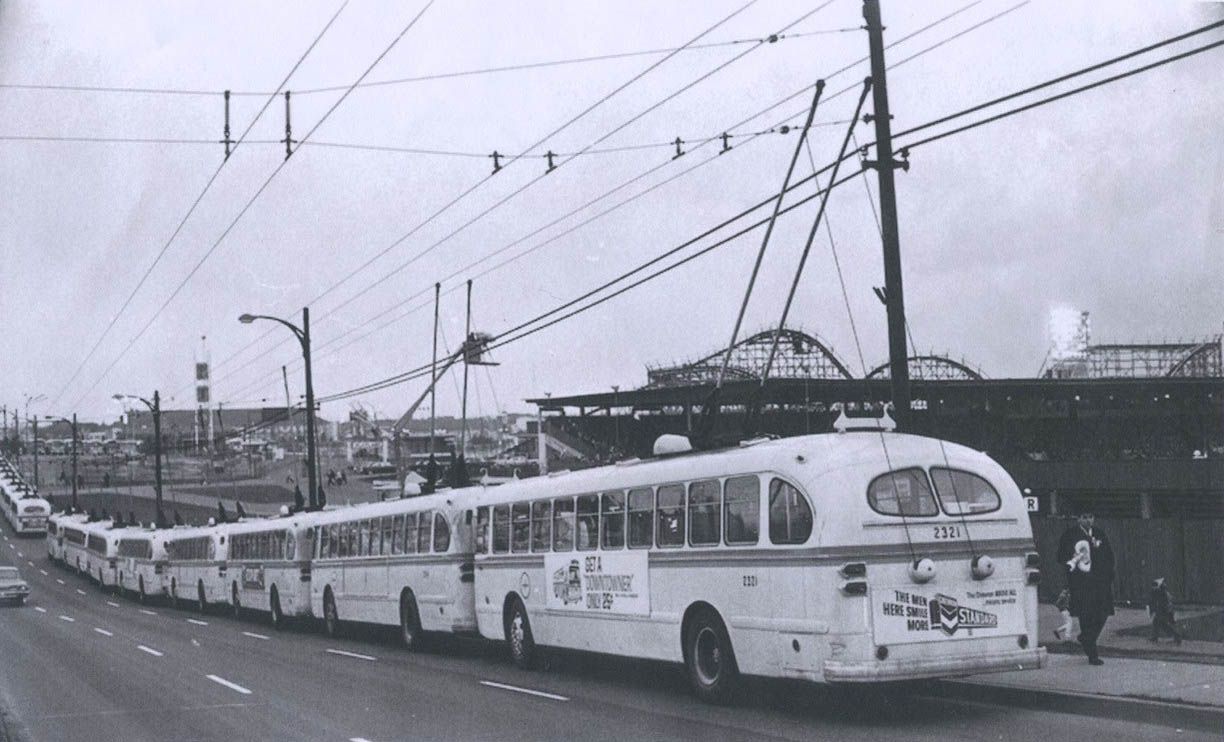 Compass Mini-Trolley key chains on sale celebrating 75 years of service ...