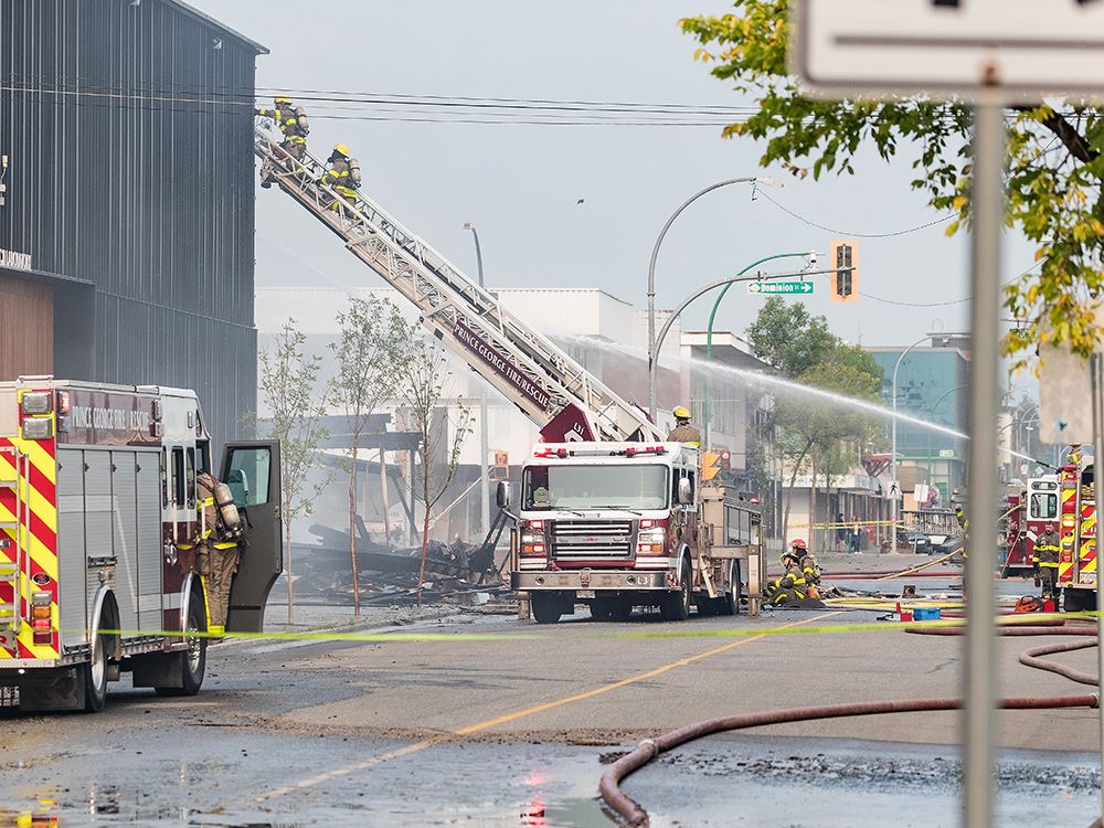 Three injured in downtown Prince George explosion | Vancouver Sun