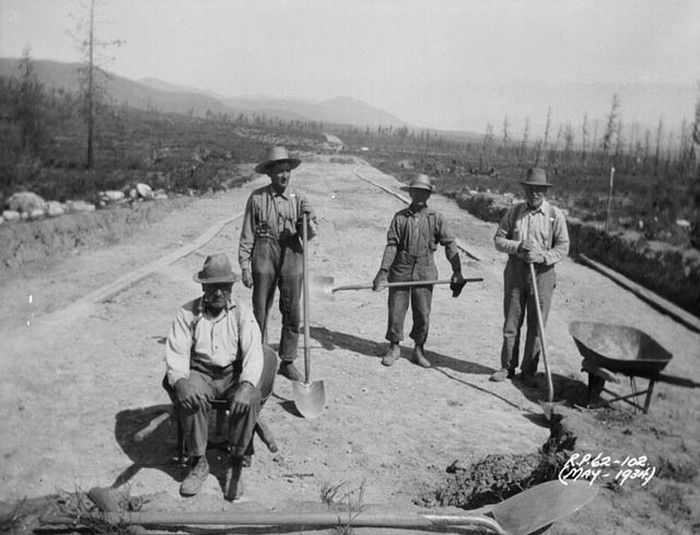 Relief camps opened in 1931 to build Trans-Canada Highway in B.C ...