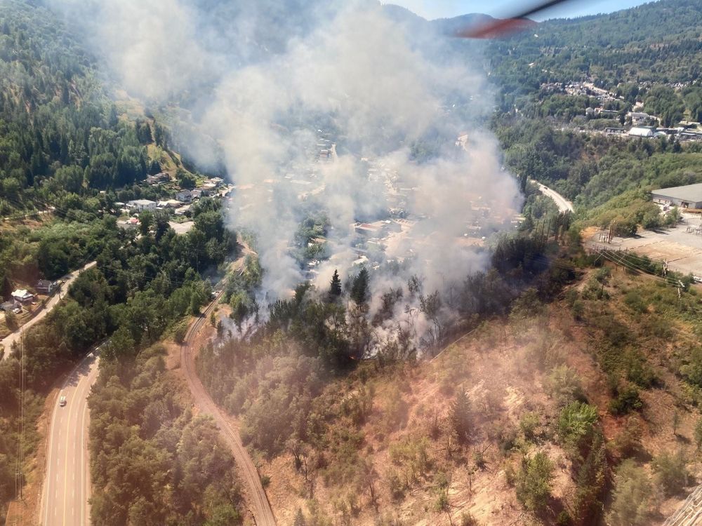 Sizzling hot spell settles over B.C., adding to wildfire woes ...