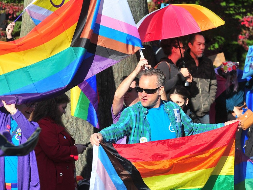 Several arrests in B.C. at duelling SOGI protests | Vancouver Sun