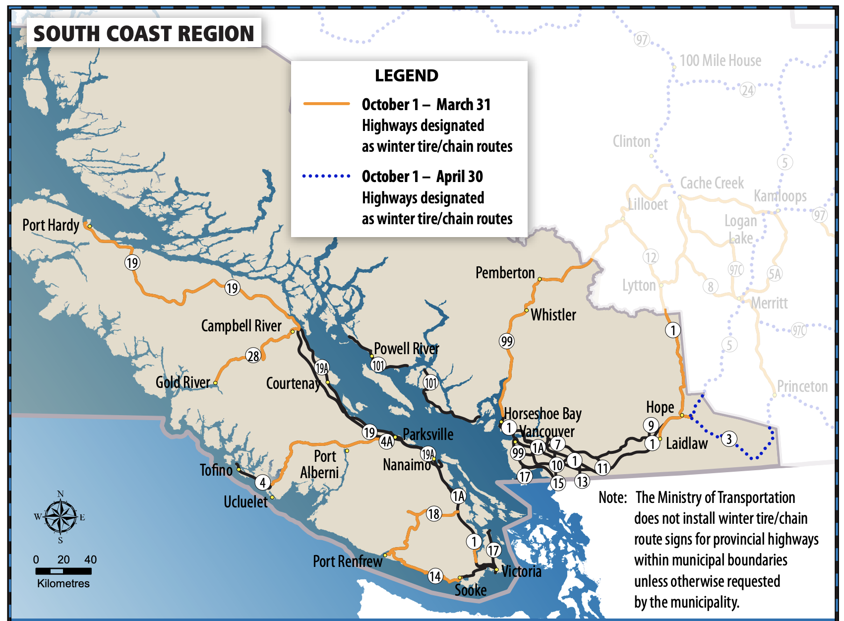 Winter tires now required on most B.C. highways | Vancouver Sun