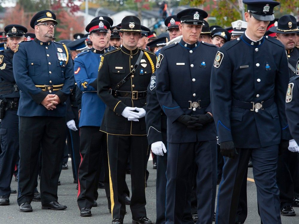 RCMP officer killed in line of duty remembered as a 'hero' in Langley ...