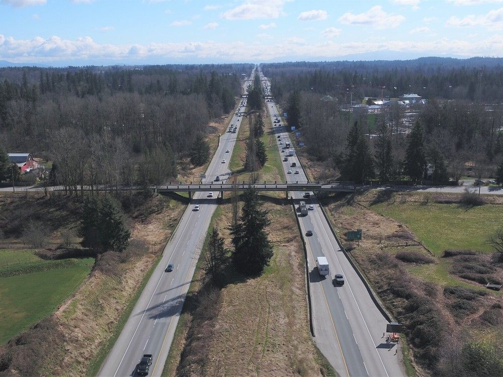 Traffic alert: Overnight lane closures on Hwy. 1 in Langley this week ...