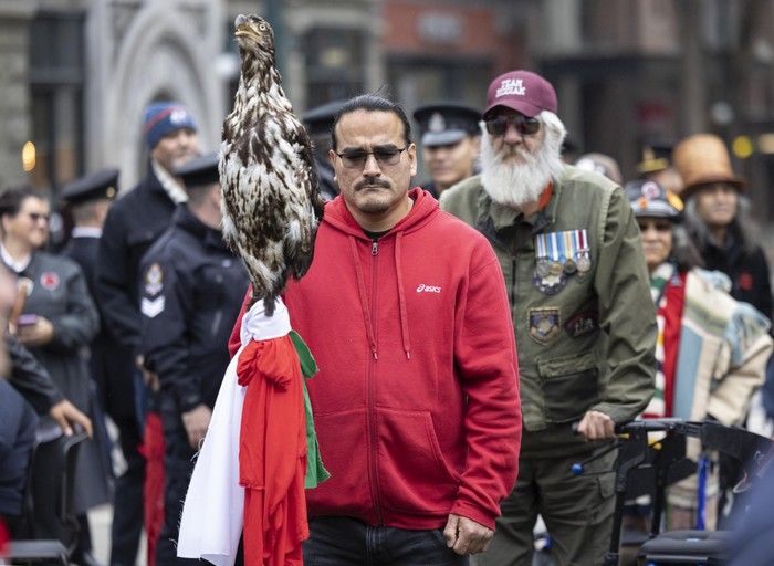 Photos: Sacrifices of Indigenous veterans honoured at Vancouver's ...