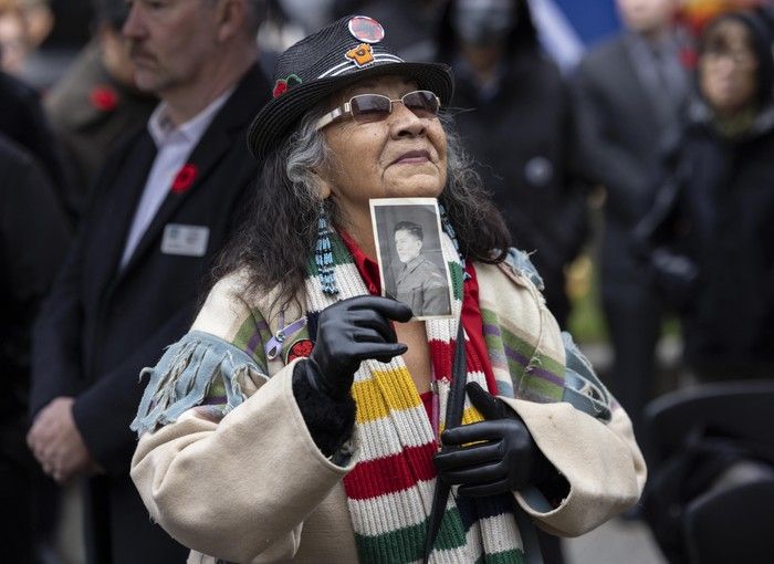 Photos: Sacrifices of Indigenous veterans honoured at Vancouver's ...