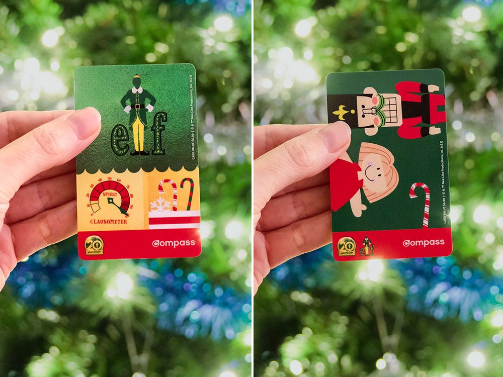 Elf-themed Compass cards go on sale Wednesday: TransLink | Vancouver Sun