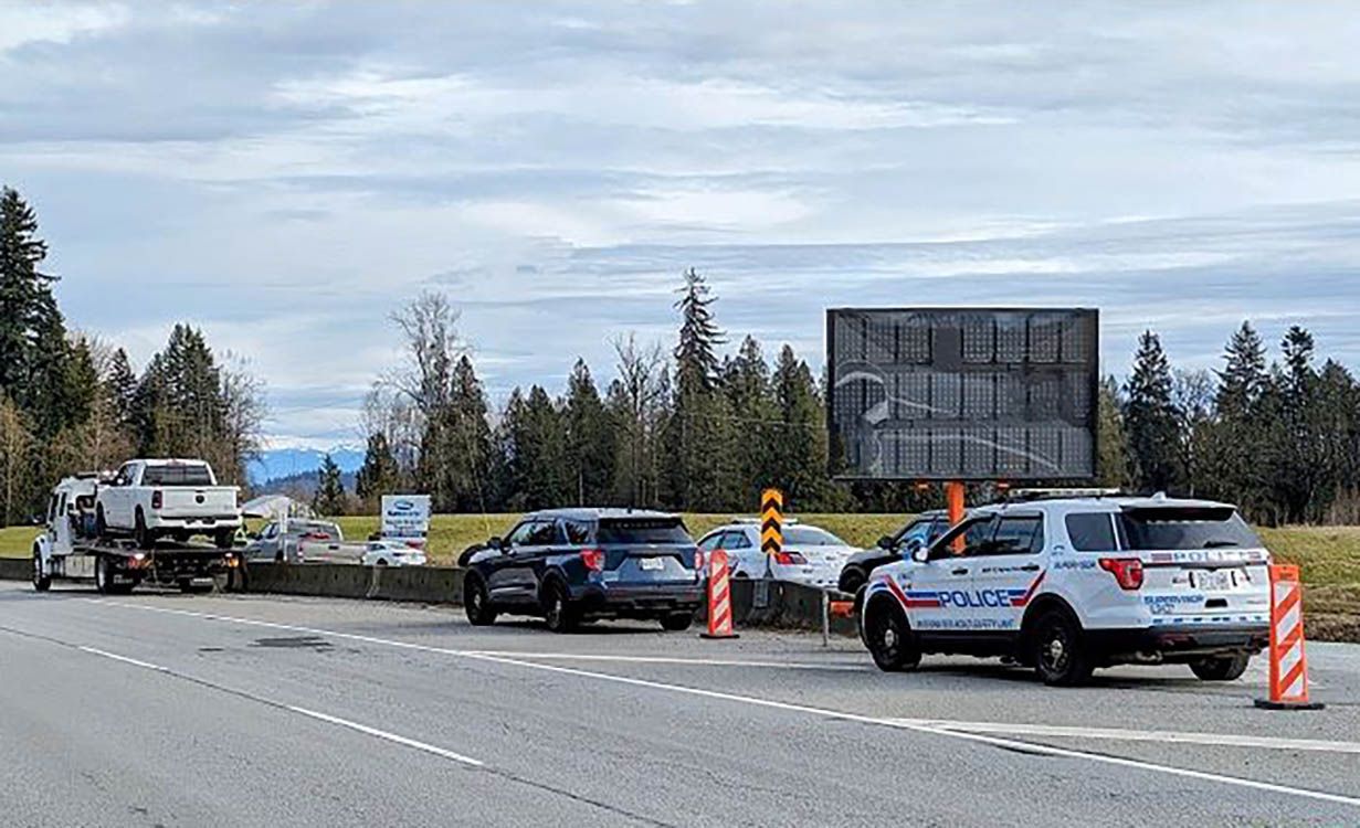 Driver passes police car at 68 km/h over limit: BC highway patrol ...