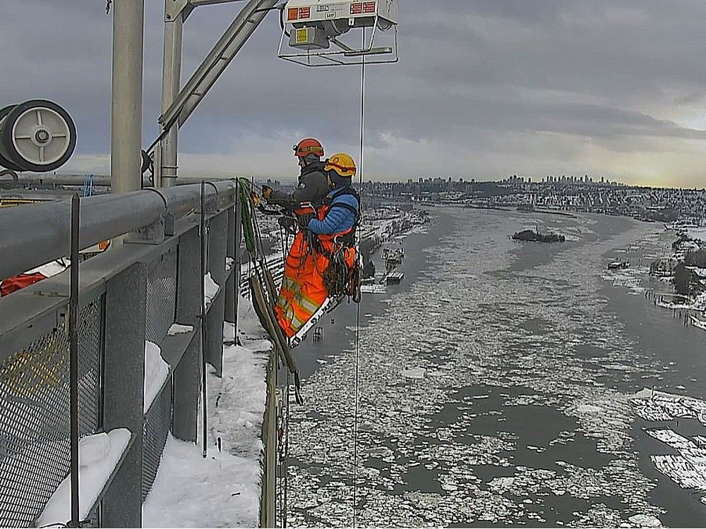 'Ice bomb' prevention on B.C. bridges cost $3.6 million this winter ...