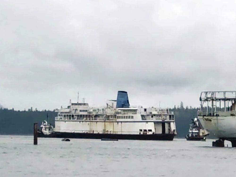 B.C. Ferries seeks offers for four retired vessels | Vancouver Sun