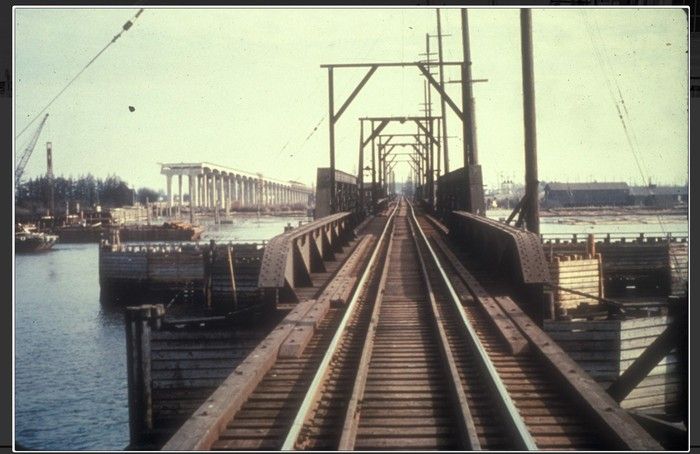 Marpole trestle was built for passenger service to Steveston ...