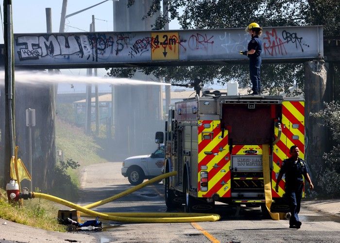 Richmond fire: See striking photos and videos from the massive blaze ...