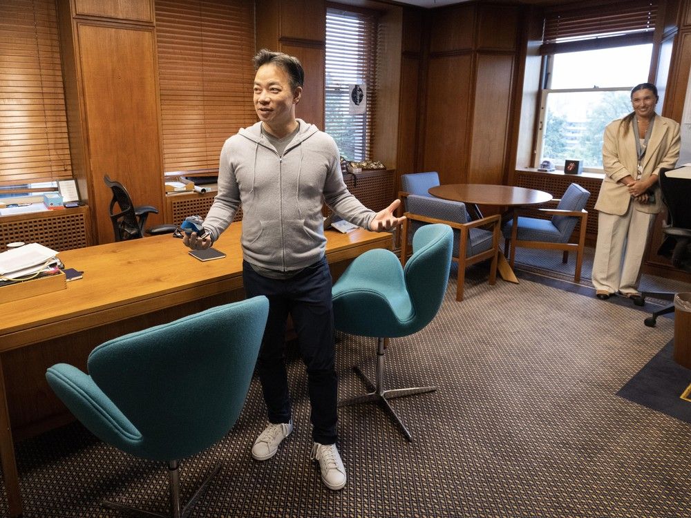 Vancouver Mayor Ken Sim turns boardroom into gym: Councillor ...