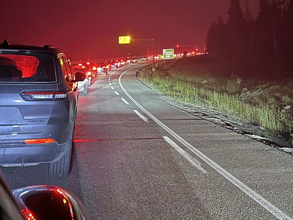 Wildfire near Jasper National Park prompts evacuation into B.C ...