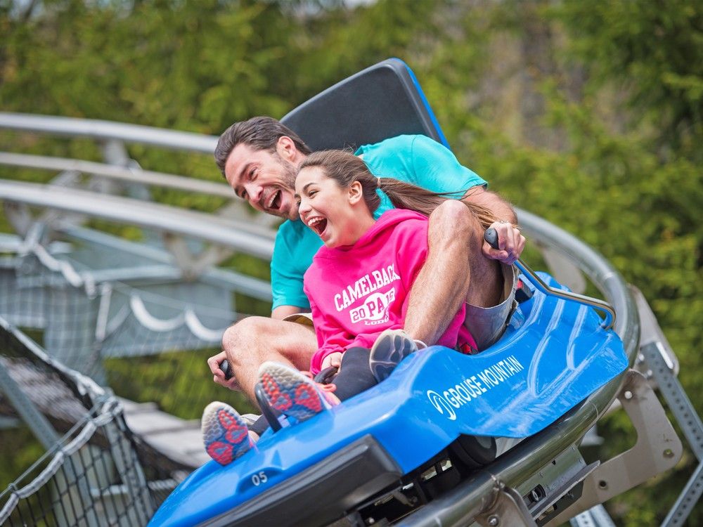 Grouse Mountain gravity coaster, bike park set to open in 2025 ...