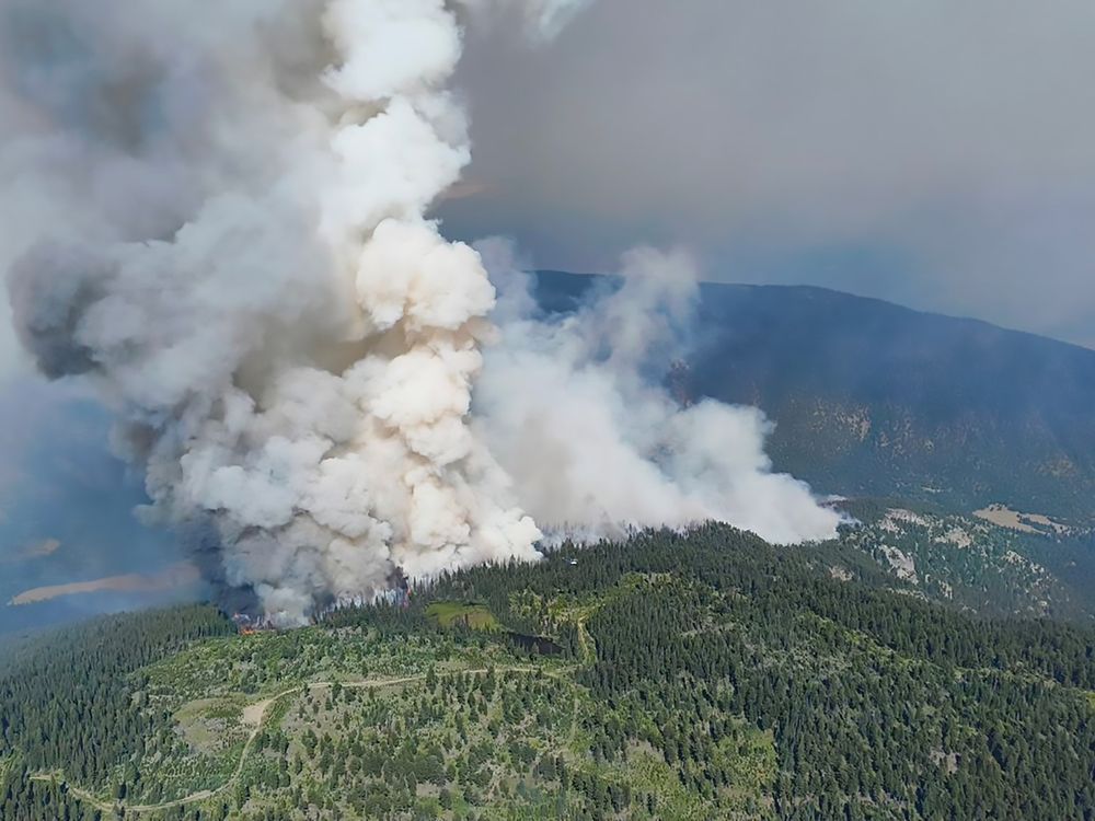 Evacuee tells of frightening fire escape, as blazes spike across B.C ...