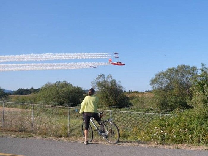 Thousands greet Martin Mars water bomber for its last flight over B.C ...
