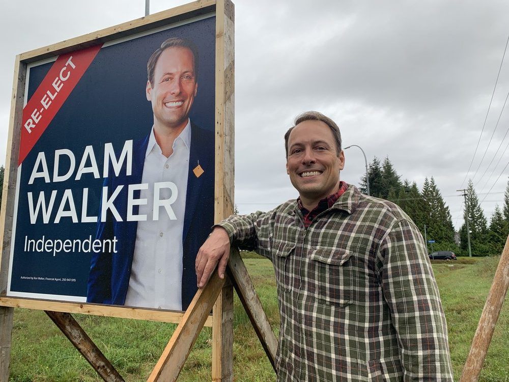 B C Election Adam Walker Could Split Left In Ladysmith Oceanside