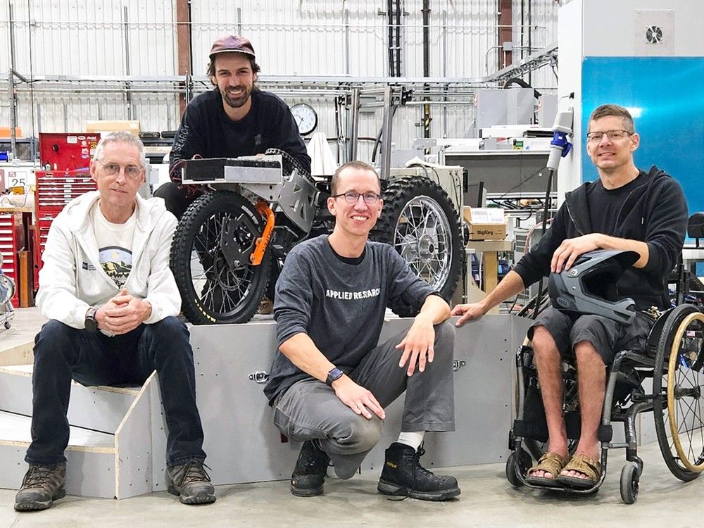 Stairs are no match for BCIT-built BEAST power wheelchair | Vancouver Sun