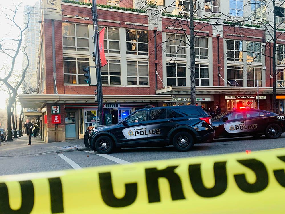 Man shot by Vancouver police after one person stabbed, another injured ...