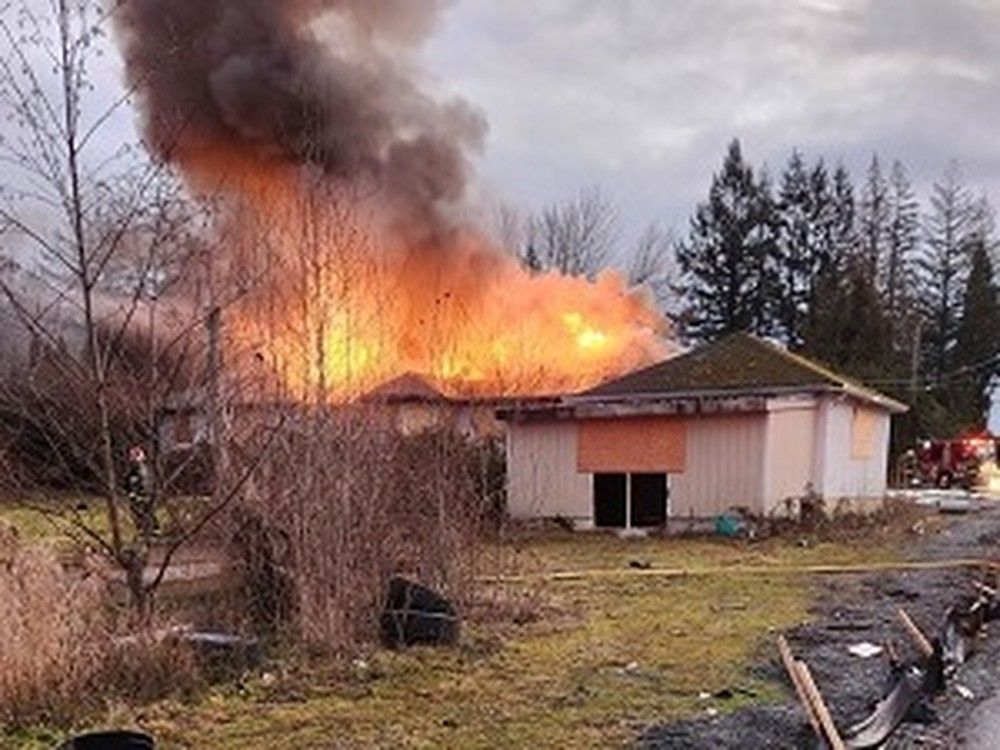 RCMP investigating fire at a house in Langley | Vancouver Sun