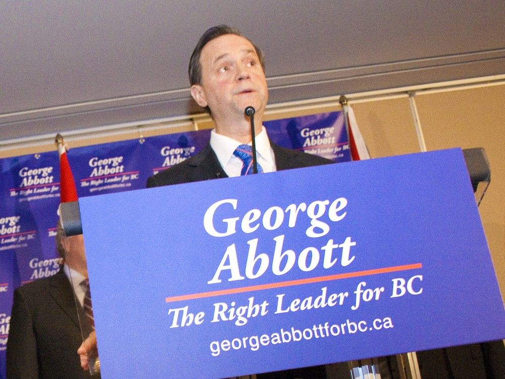 B.C. NDP engineers George Abbott comeback on treaty commission ...