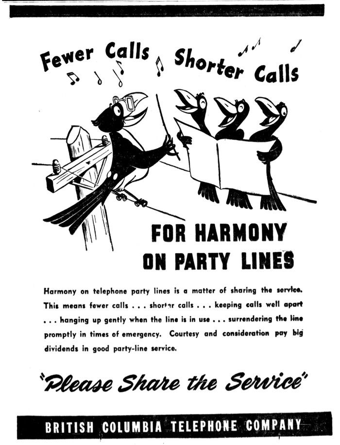 This Week in History, 1948: Families tug-o-war over phone party lines ...