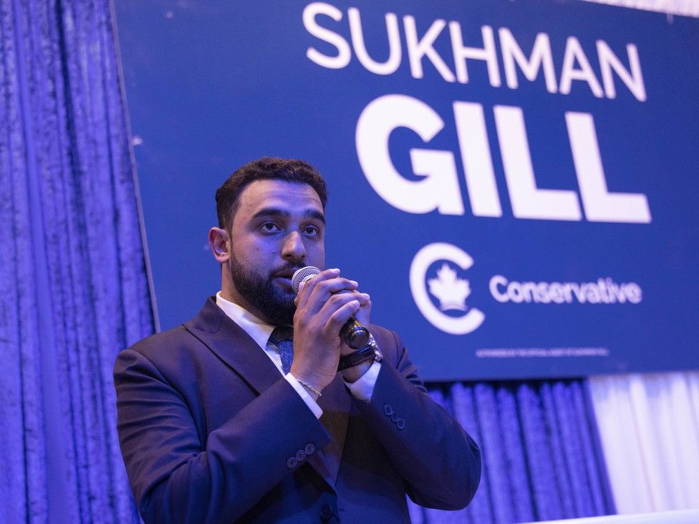Conservative newcomer Sukhman Gill wins in Abbotsford-South Langley ...