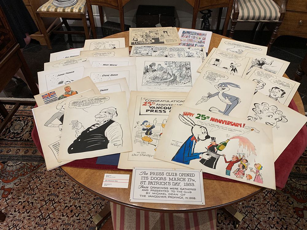 Vintage cartoons by Walt Disney and Blondie creator Chic Young emerge ...