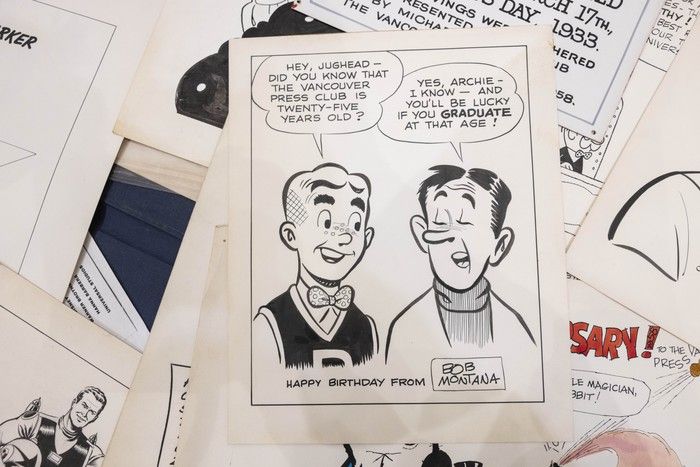Vintage cartoons by Walt Disney and Blondie creator Chic Young emerge ...