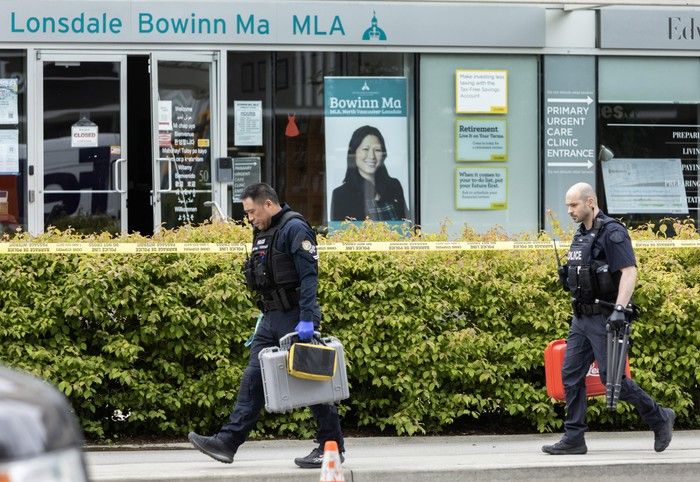 No injuries after 'explosive device' left at MLA Bowinn Ma's office ...