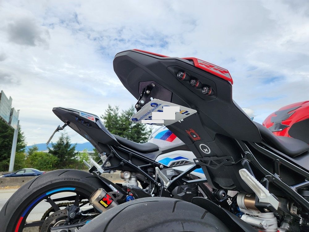 Vancouver motorcyclists fined for erratic driving and hidden plates ...