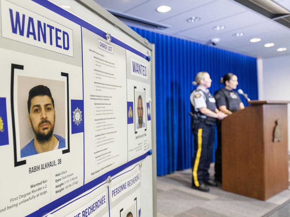 Three men charged with helping gang killer Robby Alkhalil escape B.C ...