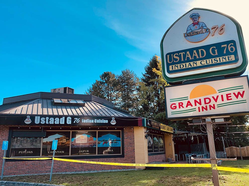 Five men charged in Surrey extortion cases as another business hit ...