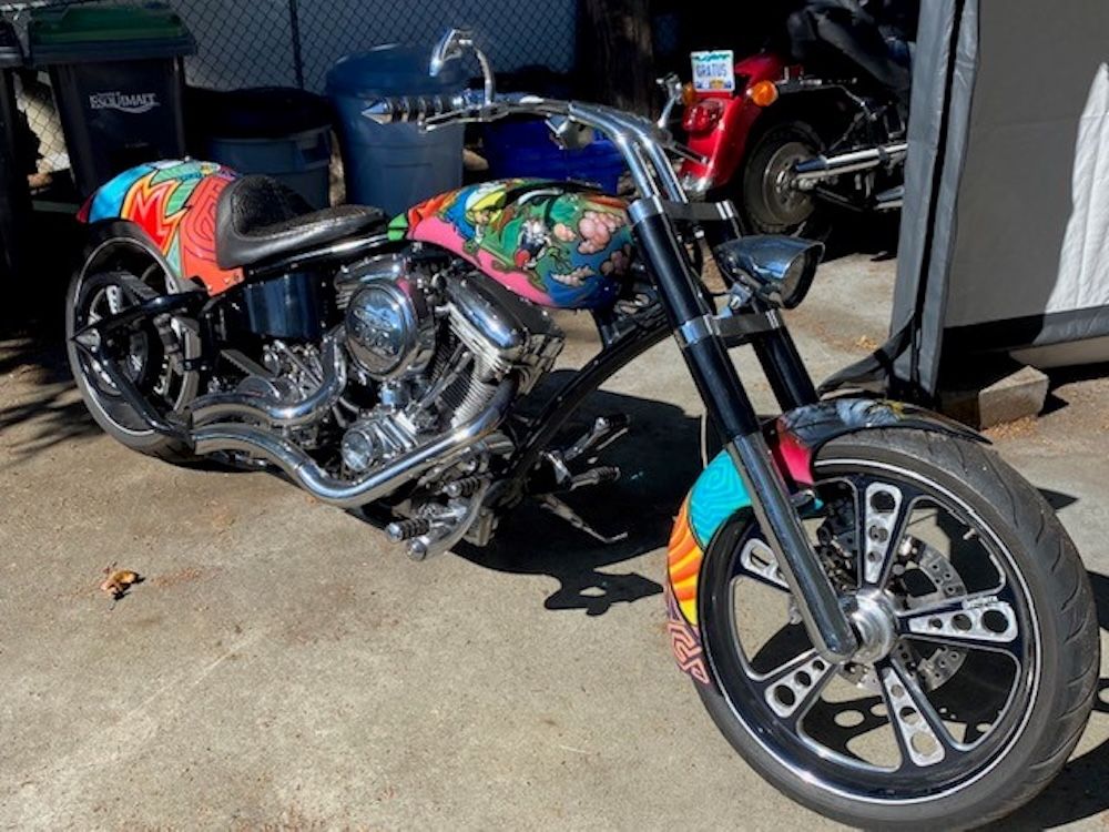 That's just Looney: Custom cartoon-covered motorcycle stolen in Sooke ...