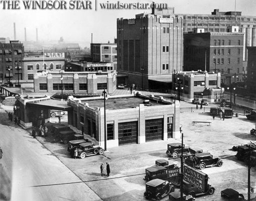 From the Vault: 1930 Detroit Tunnel Plaza | Windsor Star