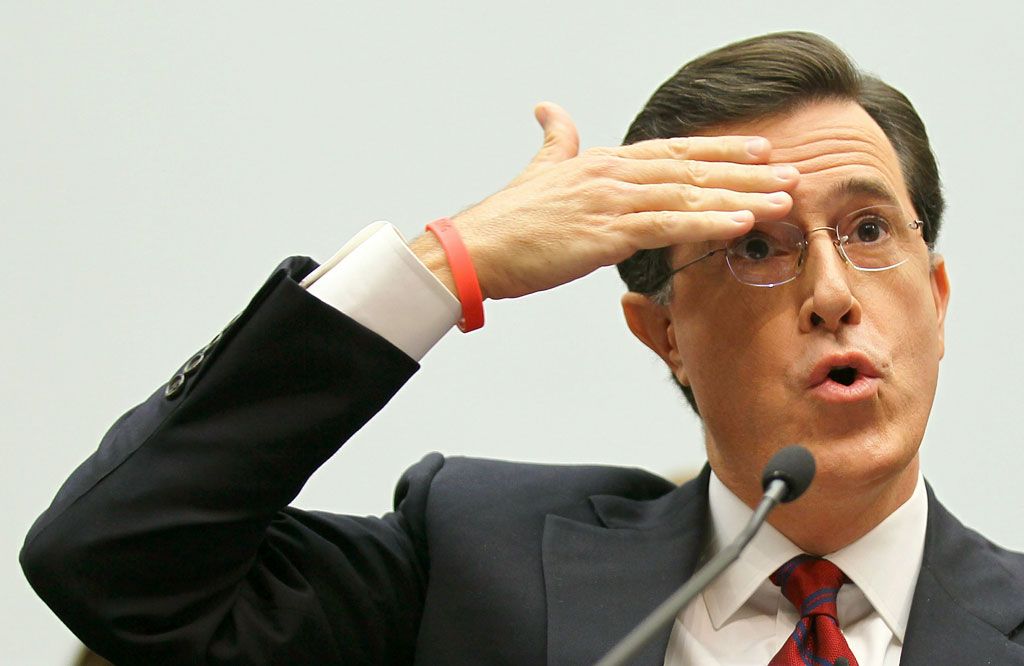 Stephen Colbert rips Windsor again, this time on his late night show ...