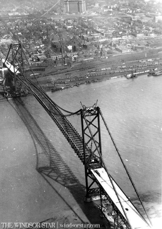 From the Vault: Bridge Construction | Windsor Star