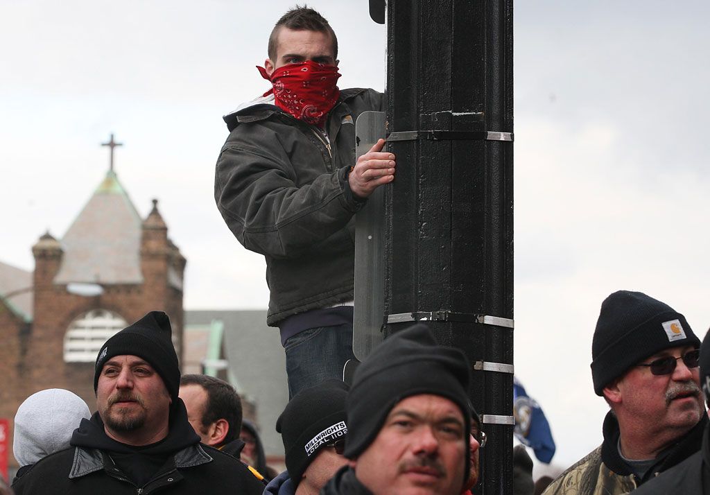 Photos: CAW Joins Right To Work Protest In Lansing | Windsor Star