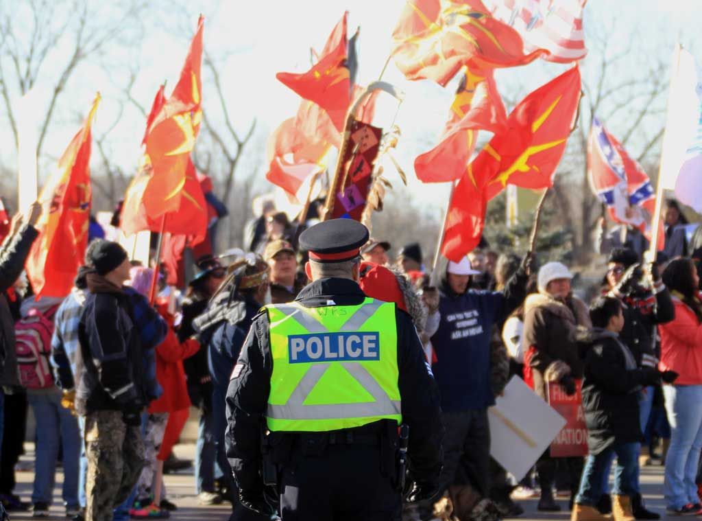 Hundreds march in Windsor, warn of bigger protests to come | Windsor Star