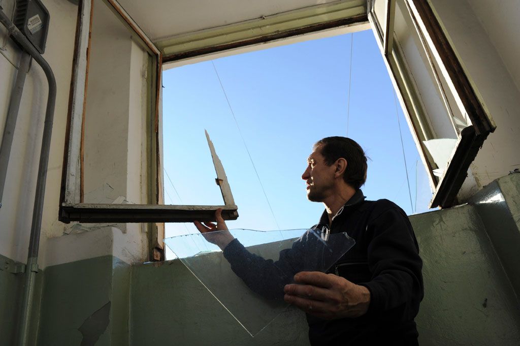 City of broken glass: Russian region labours to replace windows smashed ...