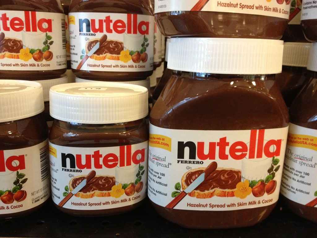 Sticky fingers: Thieves steal 5 tons of Nutella chocolate spread from ...