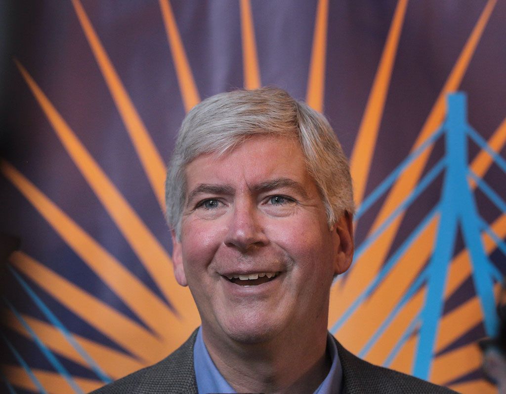 Photos: Rick Snyder announces new Windsor-Detroit bridge | Windsor Star