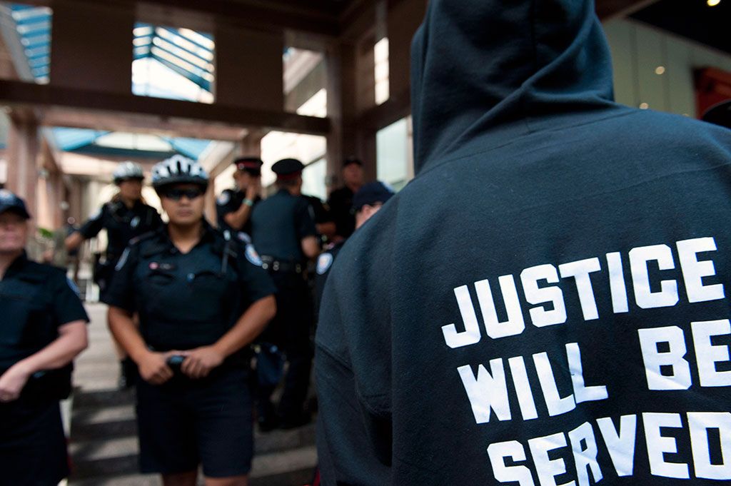 Toronto cop charged with second-degree murder in streetcar shooting ...
