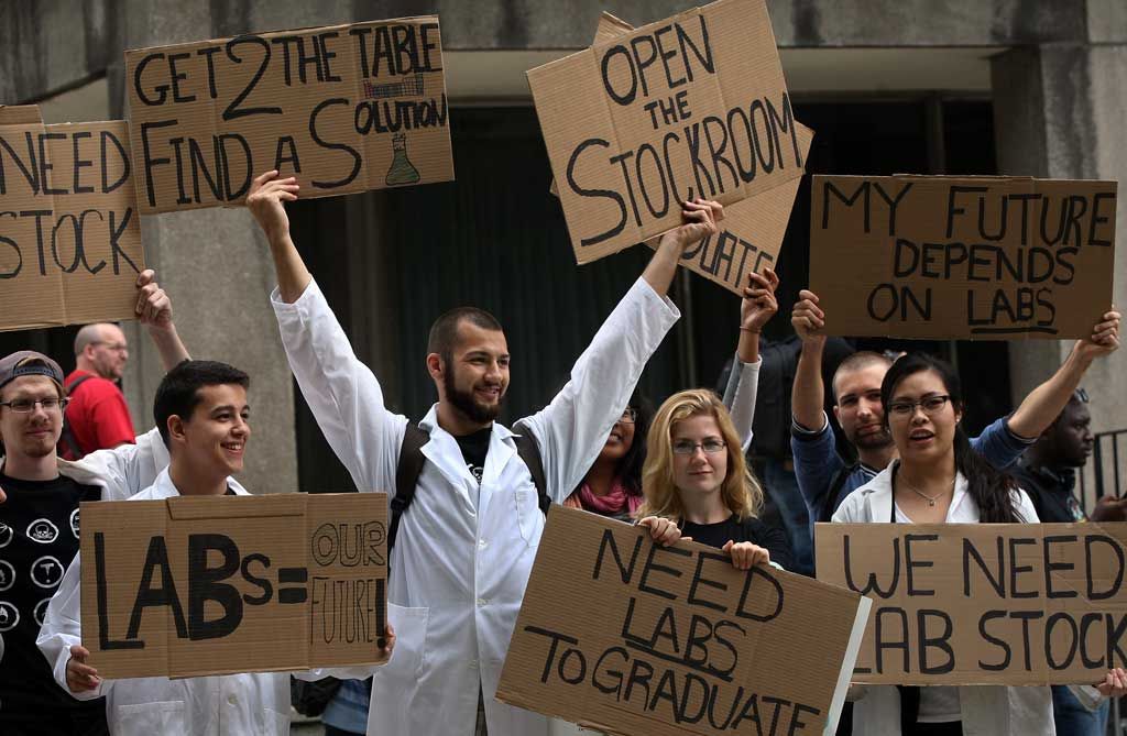 University students vent frustration over ongoing strike (with video ...