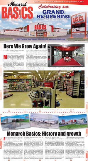 Monarch Basics - Grand Re-Opening | Windsor Star